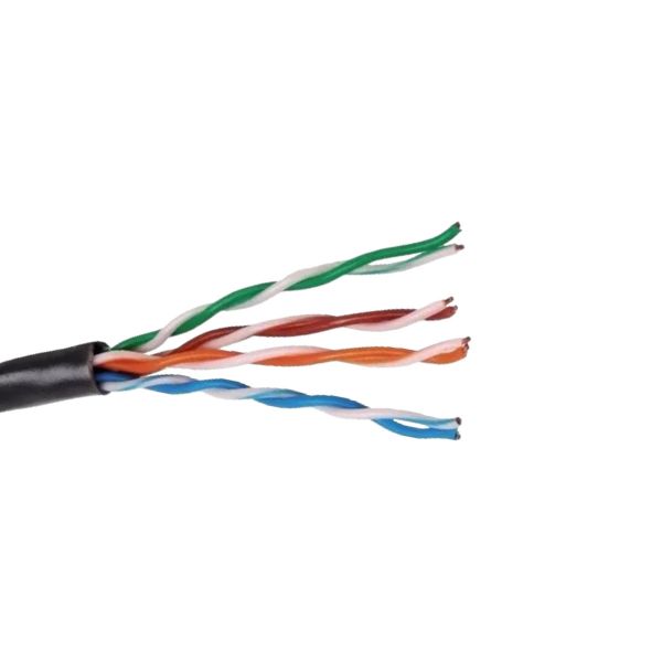 CABLE UTP CAT5E VAINA NEGRA EXTERIOR X 305 METROS PRONEXT - Compra Online